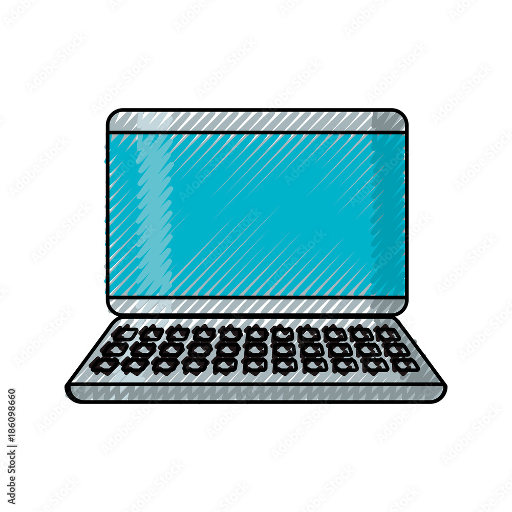 laptop computer icon image Stock Vector | Adobe Stock