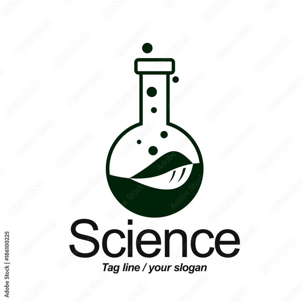 science logo vector Stock Vector | Adobe Stock