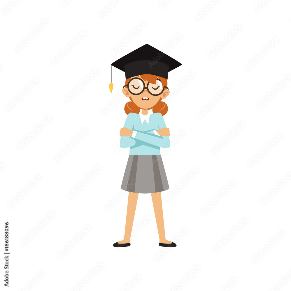 Cartoon Smart Person