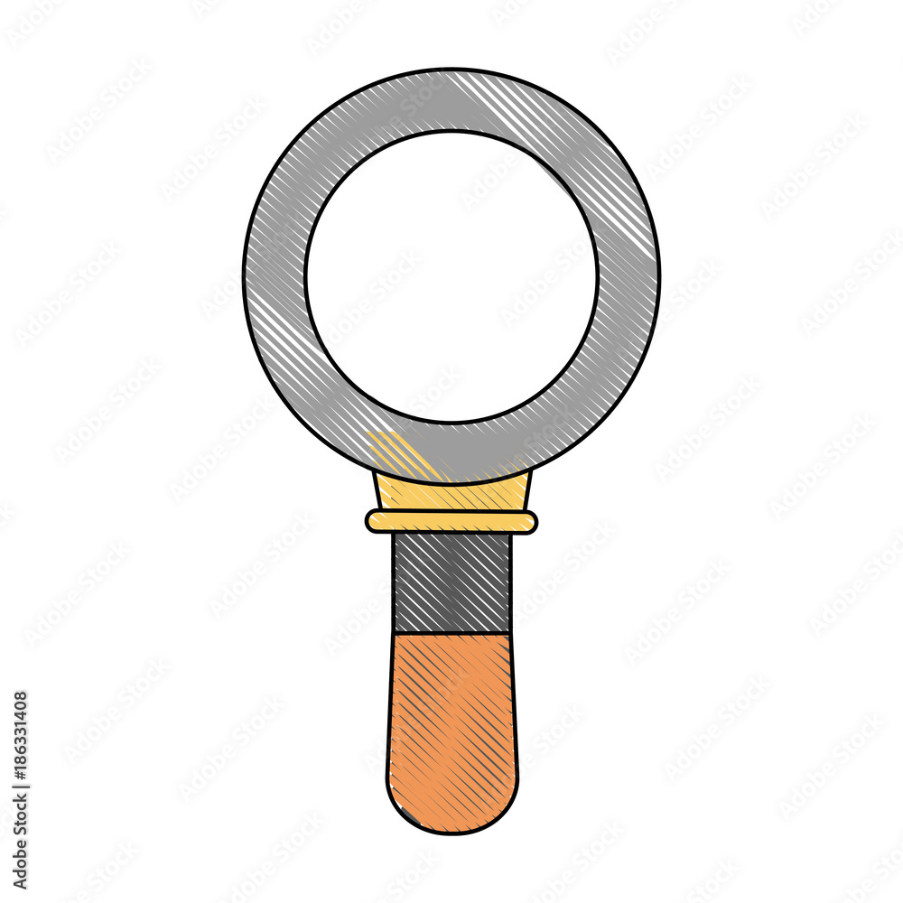 Magnifying glass symbol icon vector illustration graphic design Stock ...