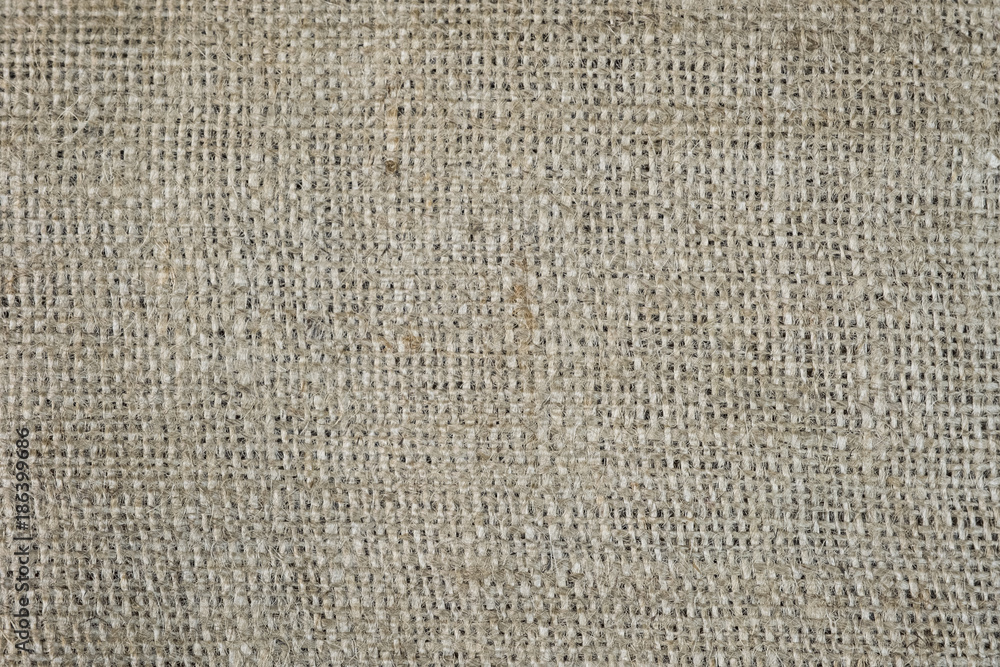 Jute hessian sack bag fabric texture background. High detailed. Stock ...