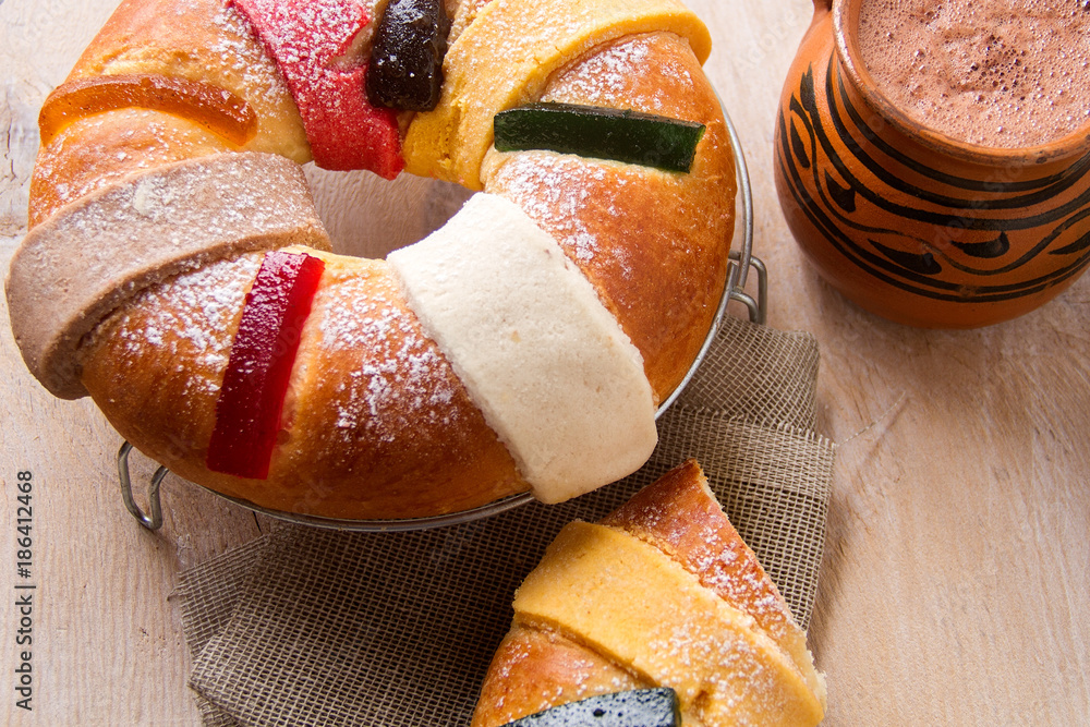 Authentic kings day bread Stock Photo | Adobe Stock