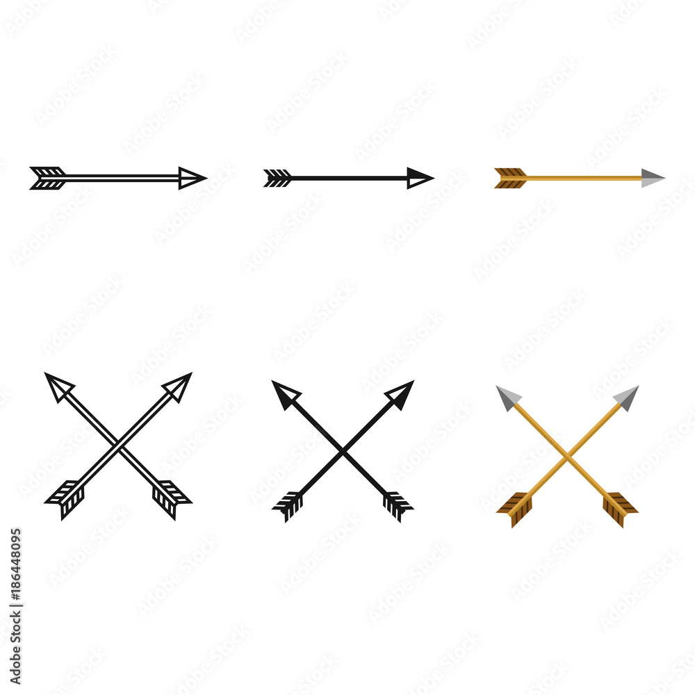 Single Arrow Vector