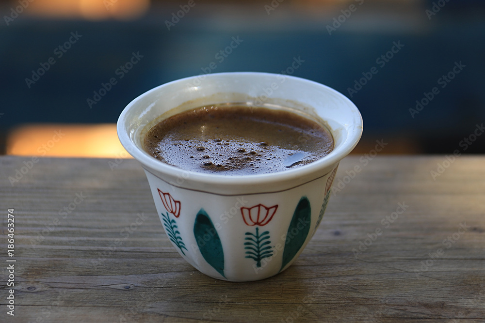 Lebanese Coffee Cup Stock Photo | Adobe Stock