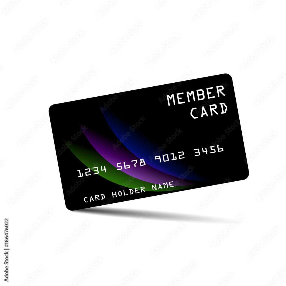 member card, business VIP card, design for privilege member,modern ...