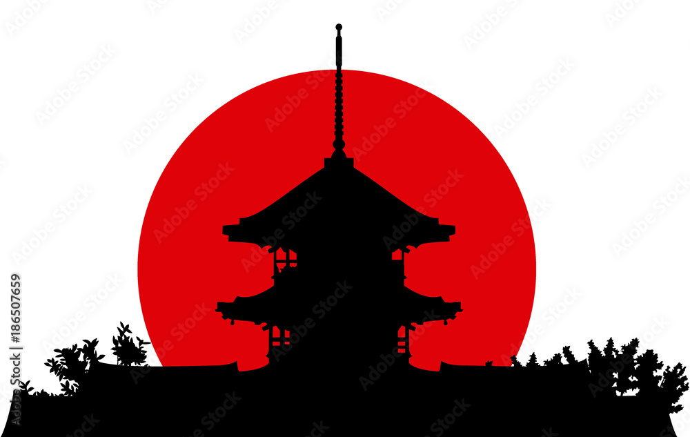 Japón (vector) vector de Stock | Adobe Stock