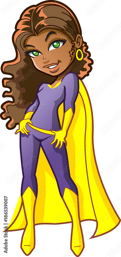 African American Teenage Girl Clipart