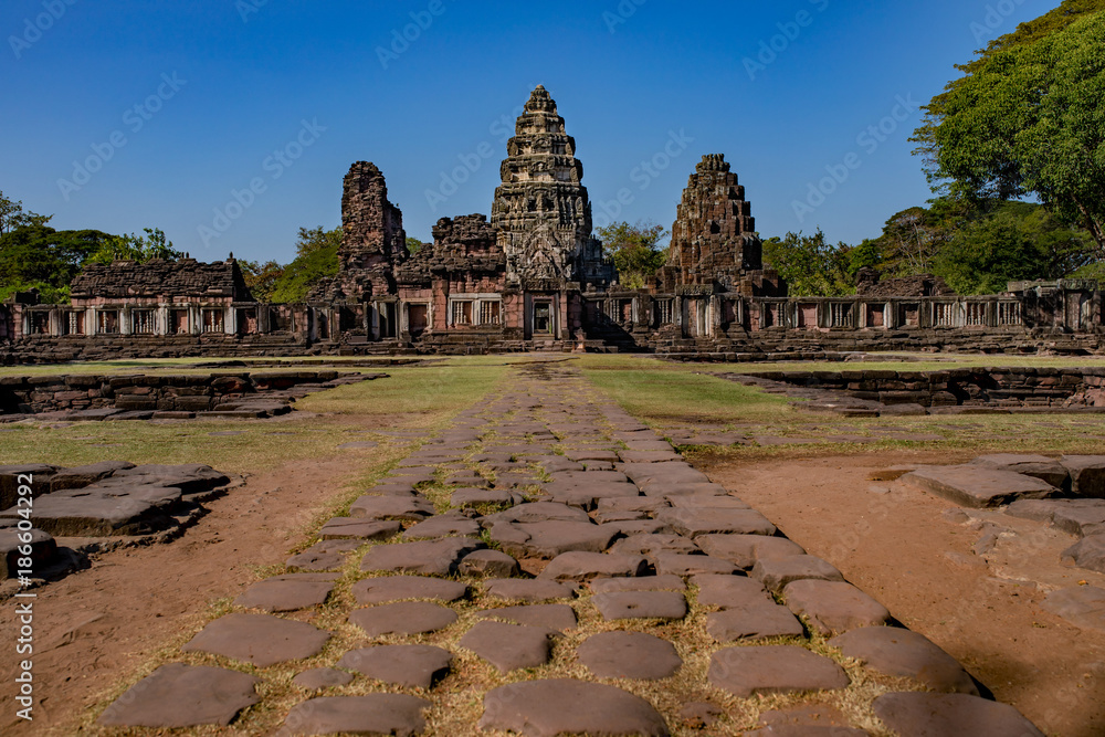 prasat hin phimai important historical traveling destination in nakorn ...