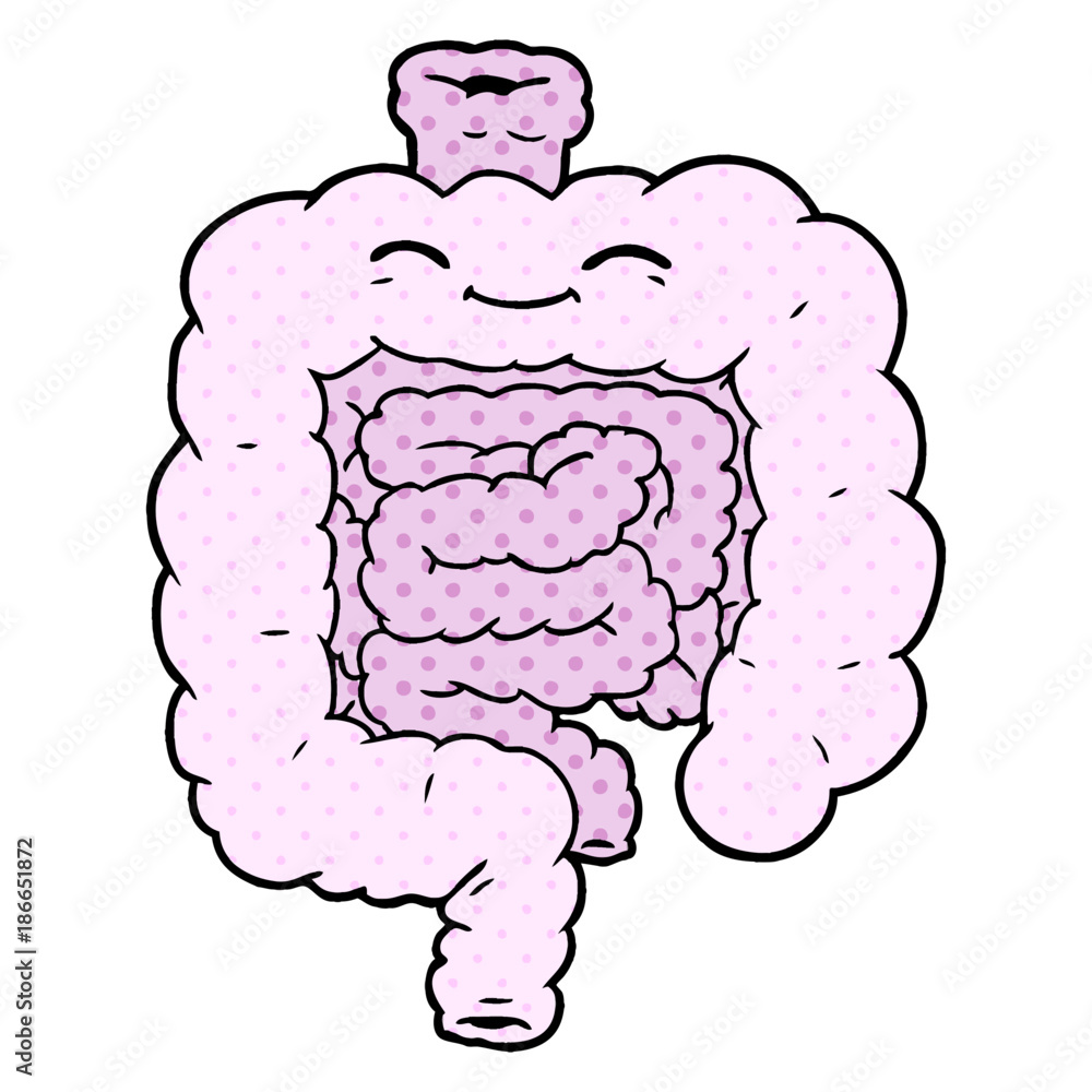Cartoon Intestines