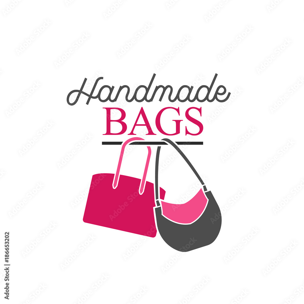 Handbag shop logo Stock Vector | Adobe Stock
