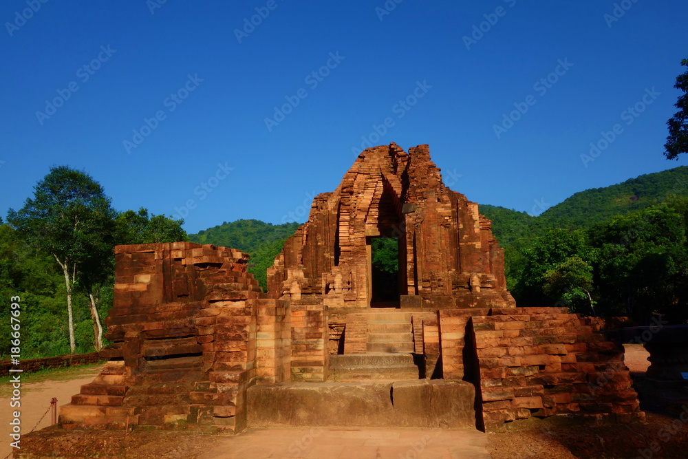 My Son ruins and Sanctuary, Ancient Hindu temples of Cham culture in ...