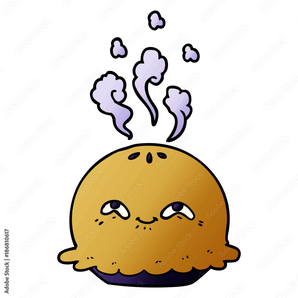 cartoon pie Stock Vector | Adobe Stock