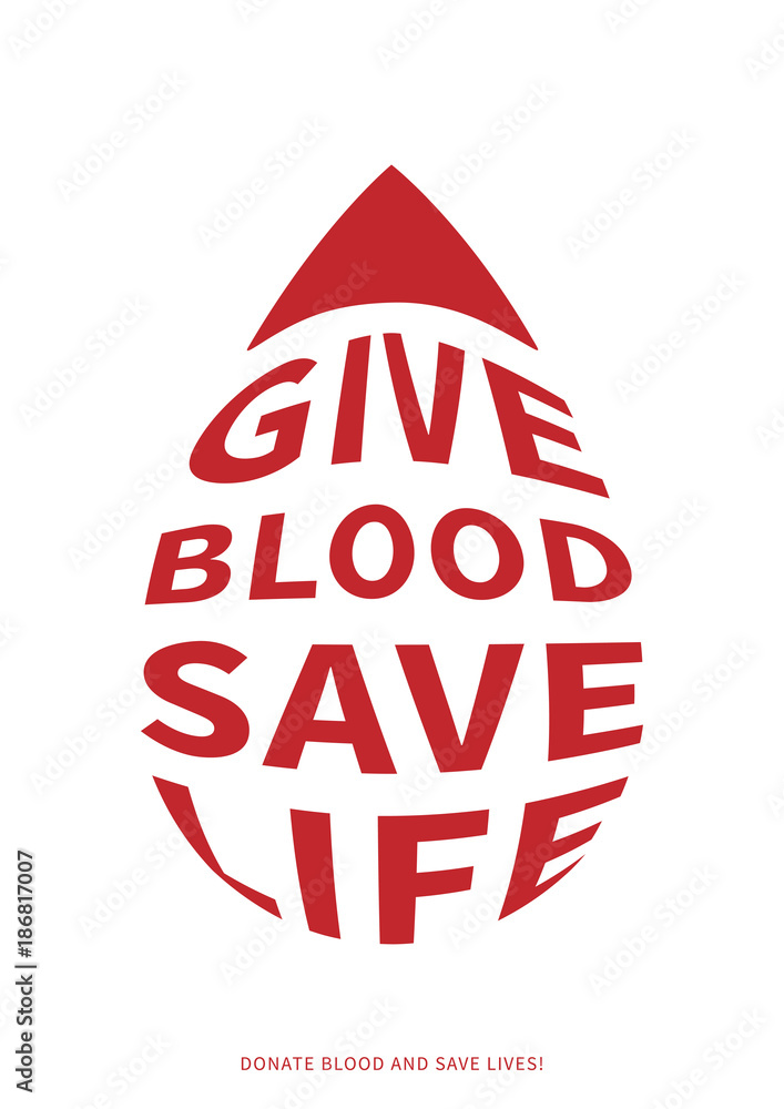 Blood Drive Graphic Design