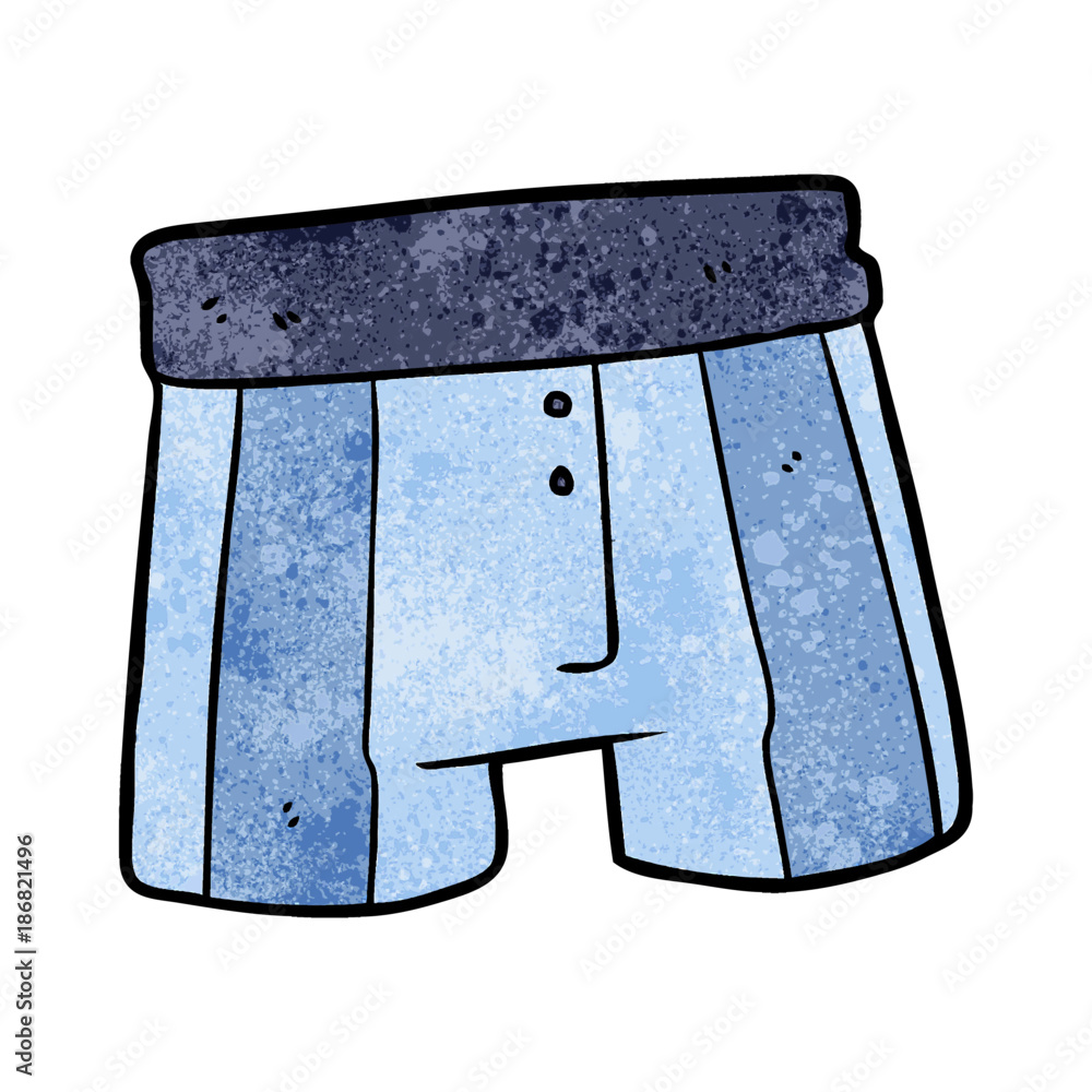 cartoon boxer shorts Stock Vector | Adobe Stock