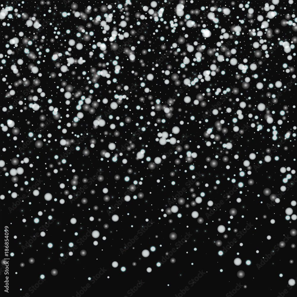 Beautiful falling snow. Top gradient with beautiful falling snow on ...