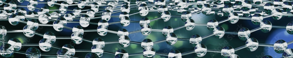 carbon. structure of a carbon molecule on an abstract background. Stock ...