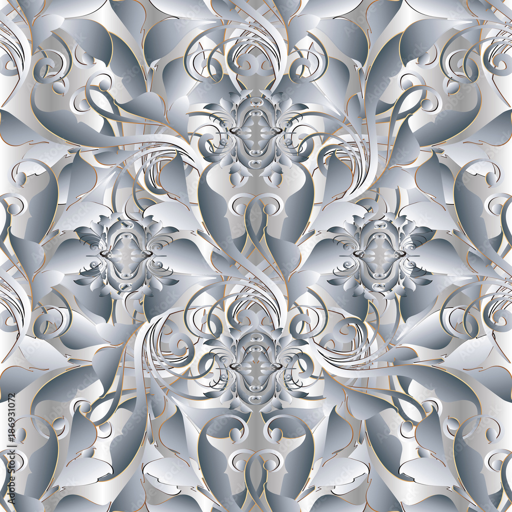 Baroque Curves Vector