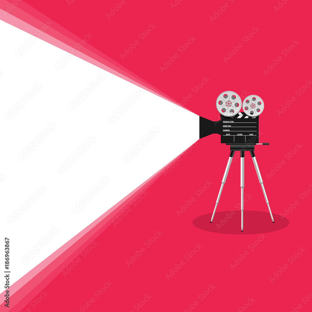 Movie Camera Background