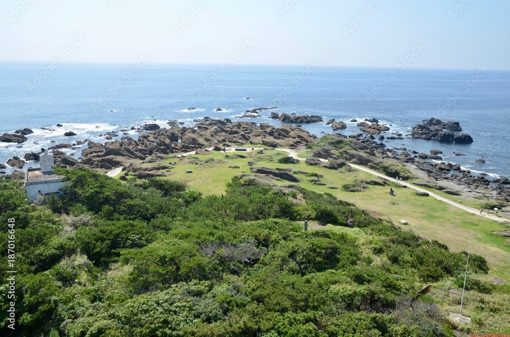 日本 関東 千葉県 房総半島 野島埼灯台 Japan Kanto Chiba Boso Peninsula Nojimazaki ...