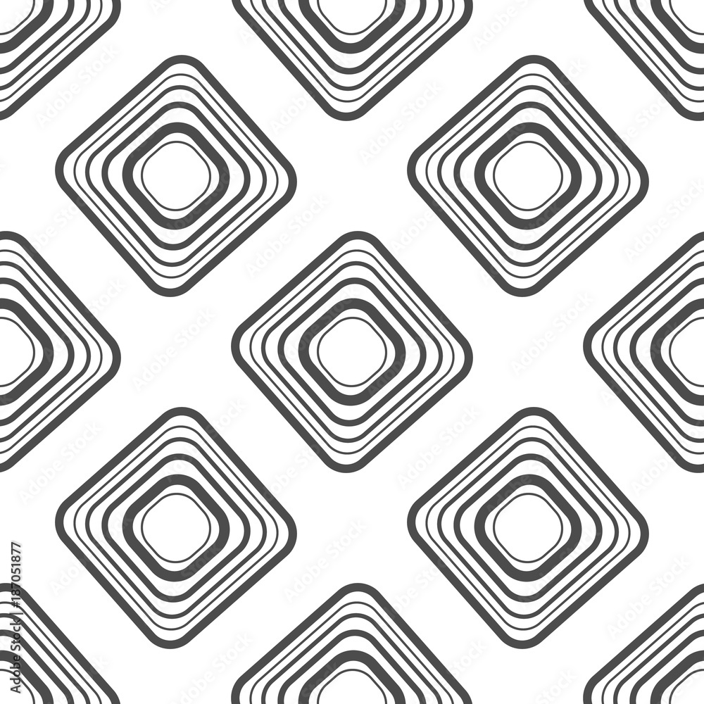 Abstract grey and white seamless pattern from sqaures. Vector ...