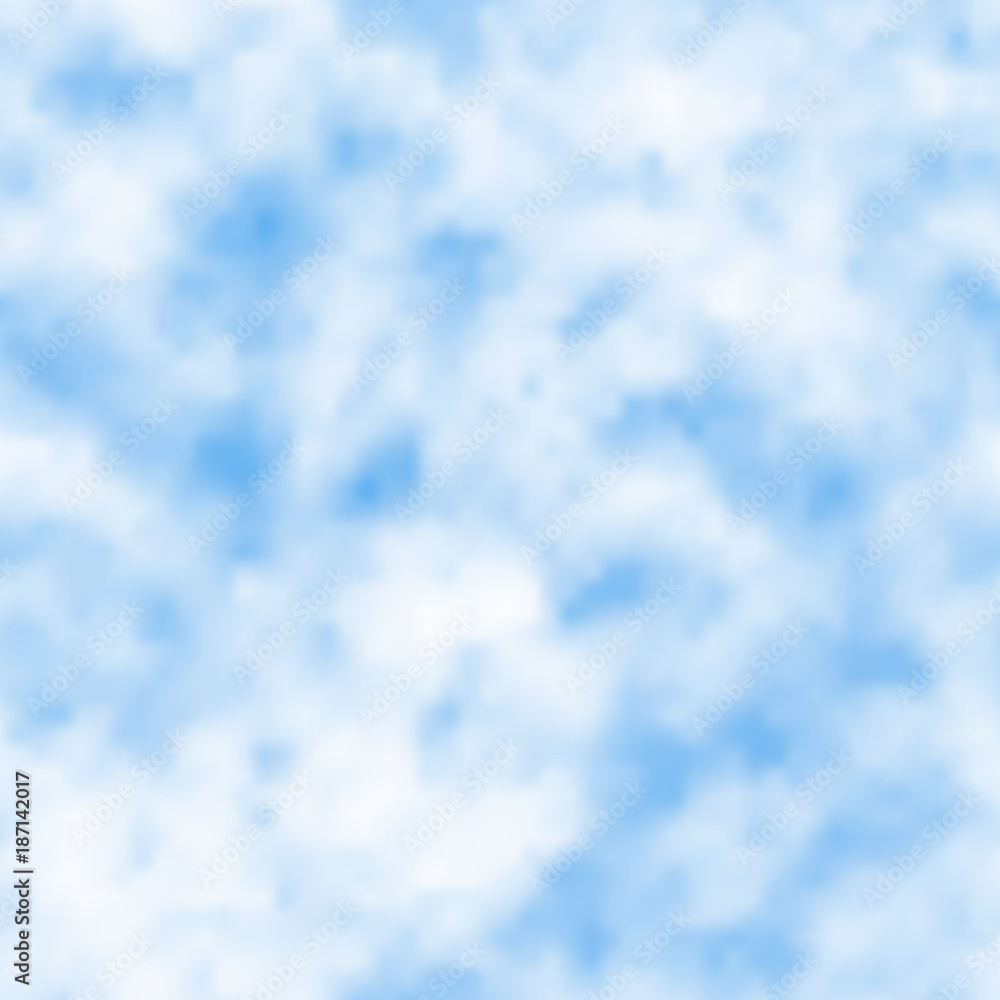 Vector seamless sky texture. Stock Vector | Adobe Stock