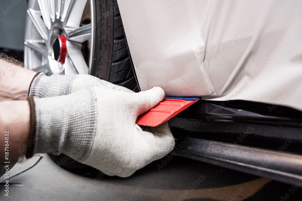 profi foliert auto mit glänzender folie car wrapping auto folierung ...