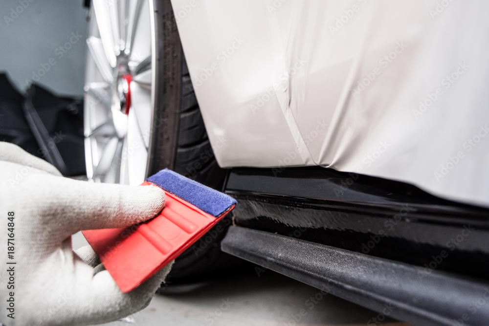 profi foliert auto mit glänzender folie car wrapping auto folierung ...