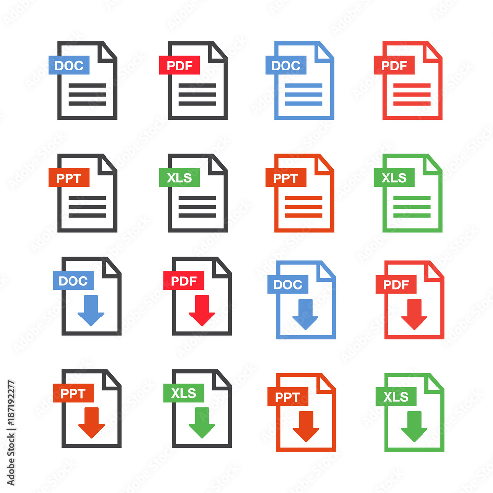 Pdf File Icons