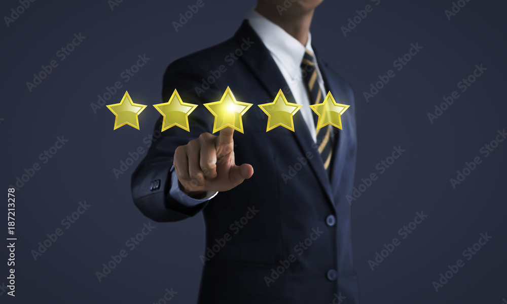 Increase rating, ranking, review, evaluation or classification concept ...