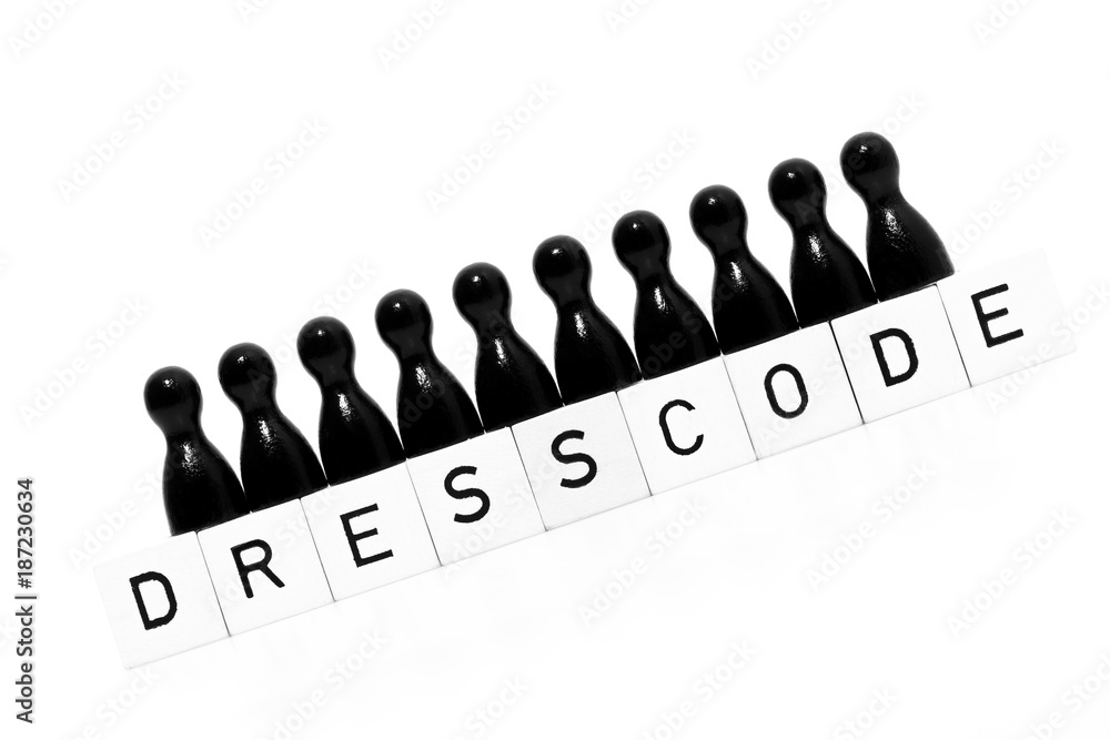 Dresscode Symbol Stock Photo | Adobe Stock