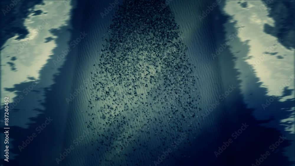 Israelite Crossing The Red Sea Split In Two Stock ビデオ | Adobe Stock