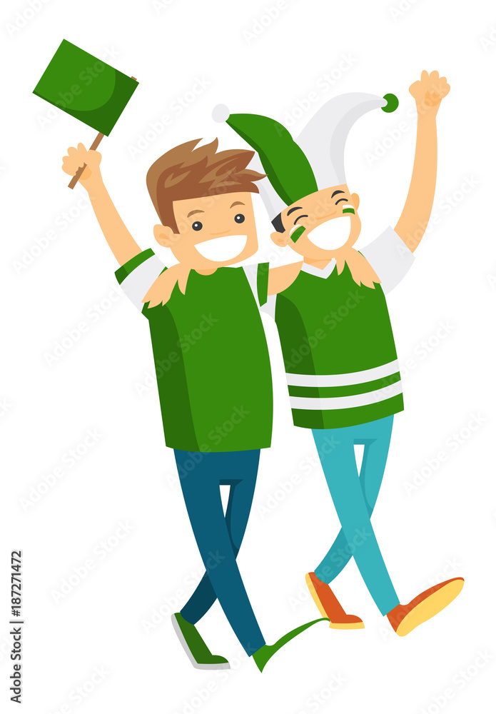 Sports Fans Cheering Clipart