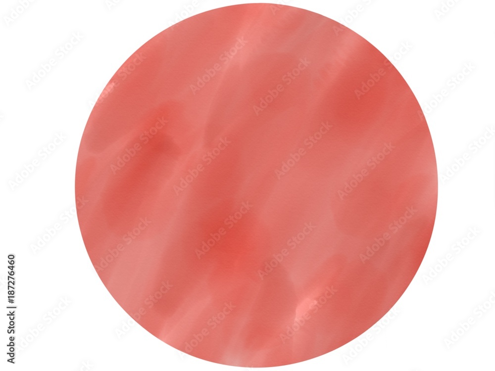 soft-color vintage pastel abstract circle logo watercolor background ...