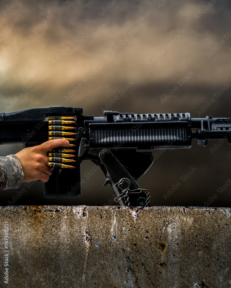 M60 Machine Gun Wallpaper