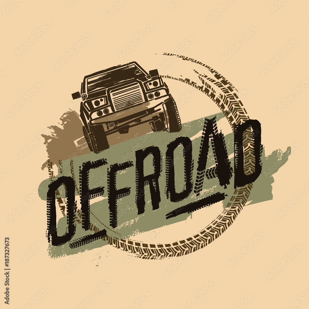 Off-Road Logo Image Stock Vector | Adobe Stock