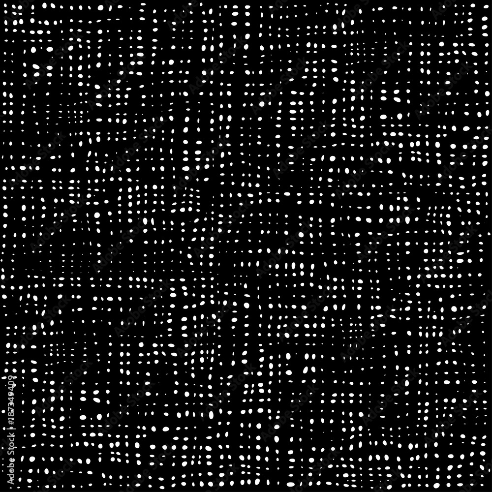 Black and white dots pattern, textile background, cotton seamless ...