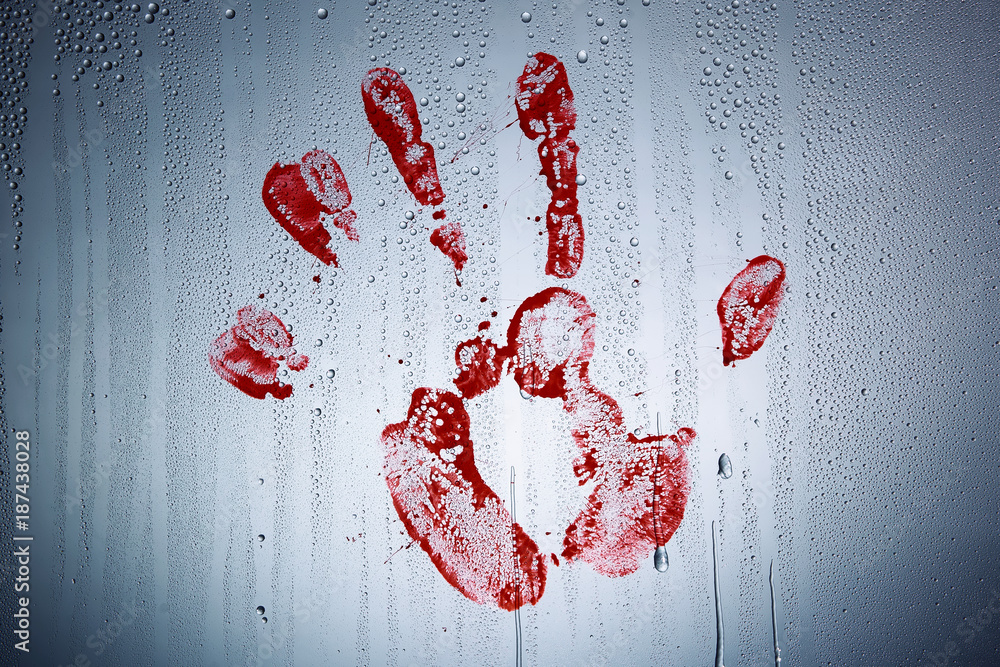 Bloody Hand Stock Photo | Adobe Stock