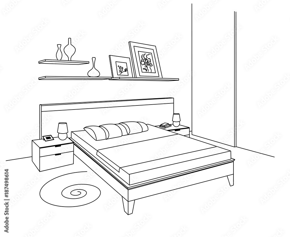 Bed Outline