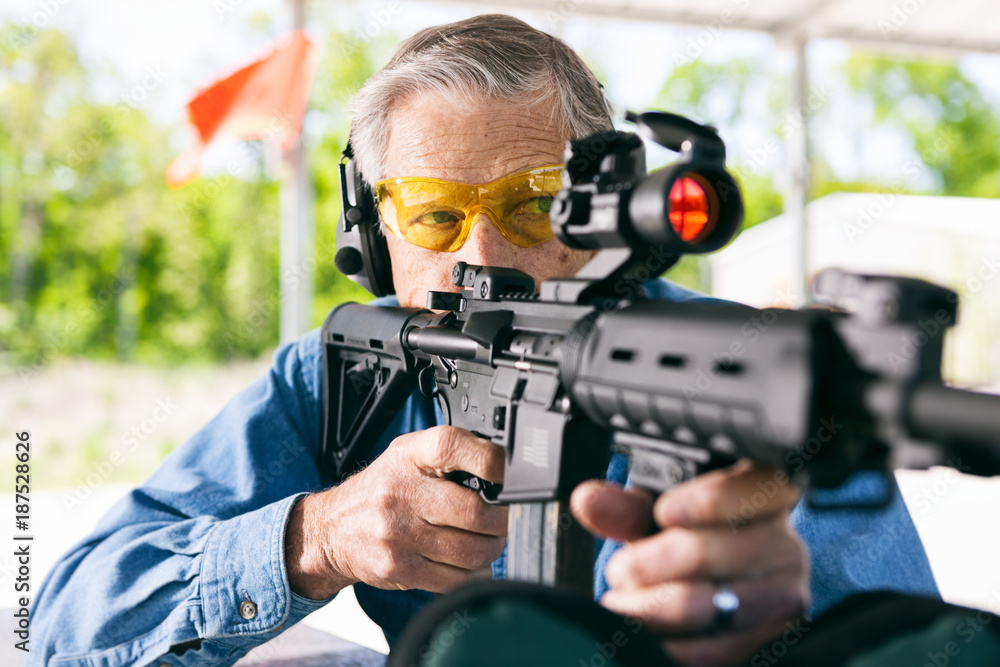 Sitting Shooting Position