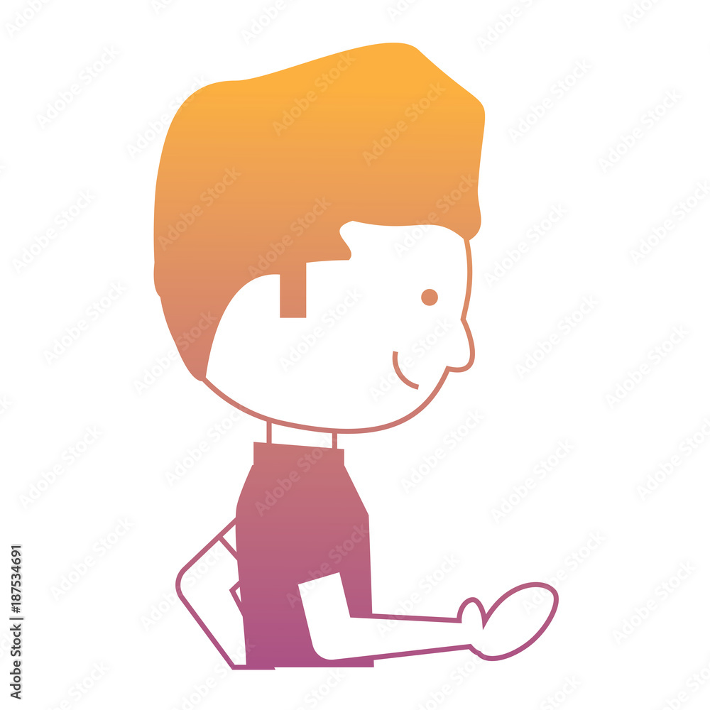 cartoon man icon Stock Vector | Adobe Stock