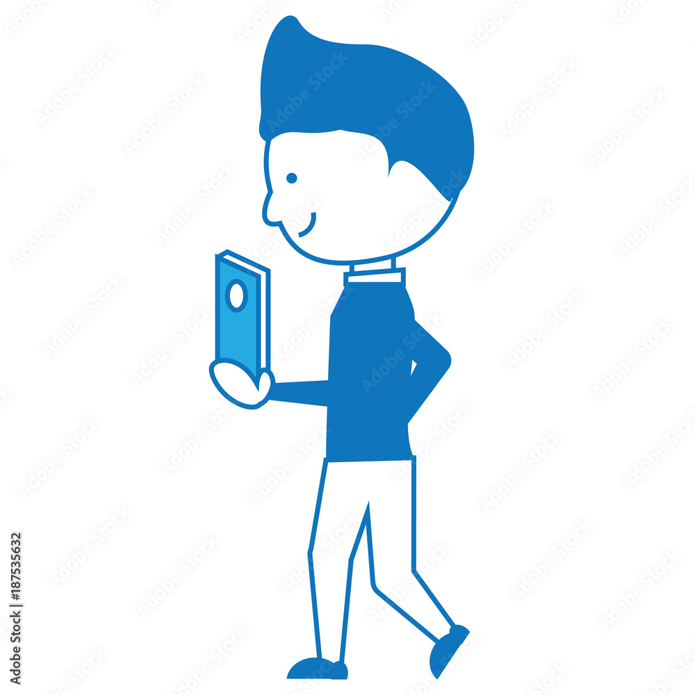 cartoon man icon Stock Vector | Adobe Stock