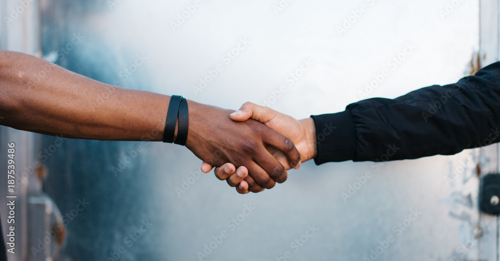 Friends agreement Stock Photo | Adobe Stock