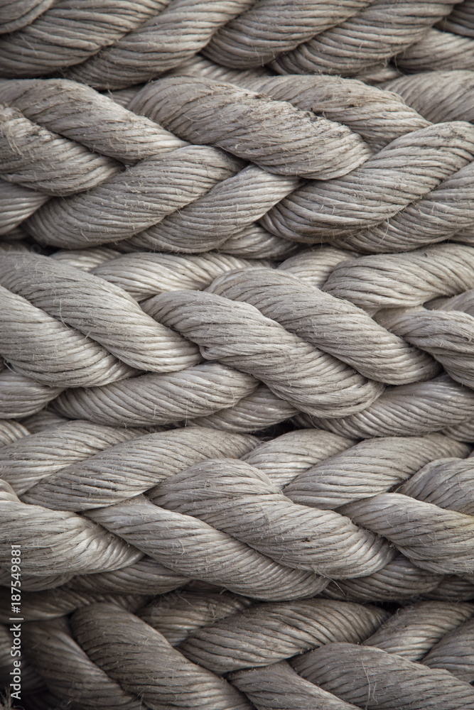 Mooring rope texture Stock Photo | Adobe Stock