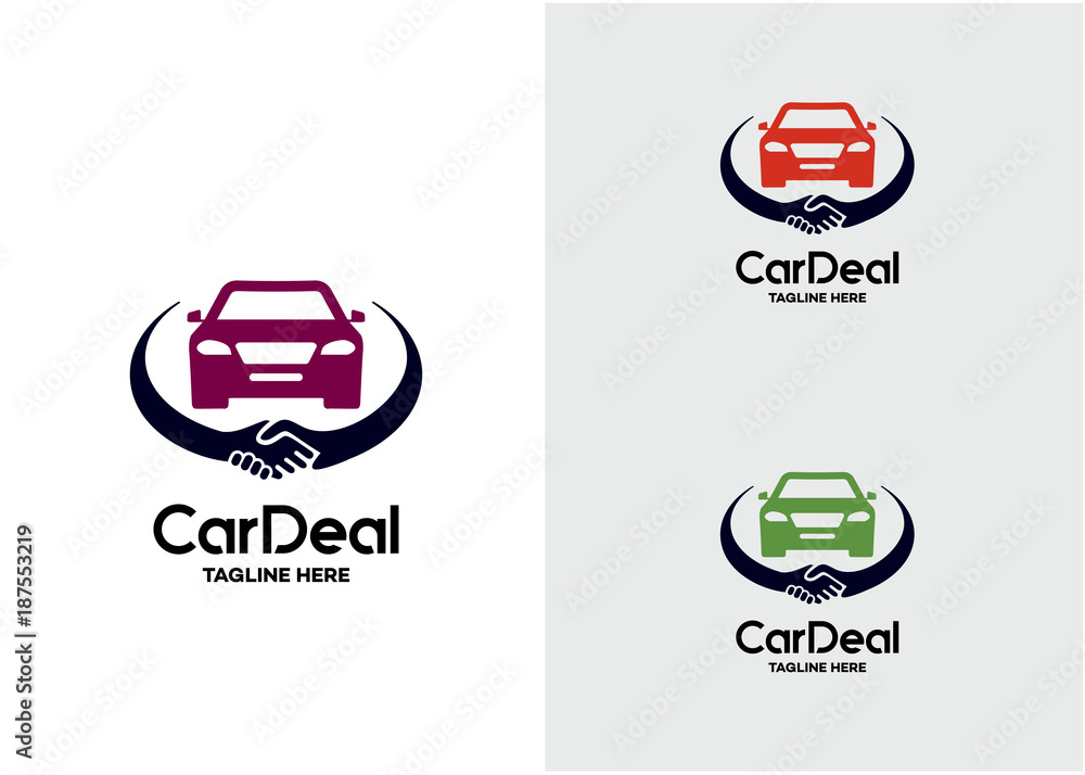 Car Deal Logo Template Design Vector, Emblem, Design Concept, Creative ...