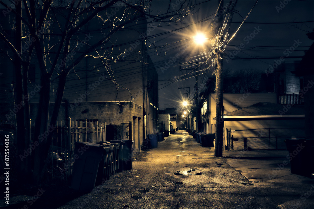 Rainy Night In Chicago