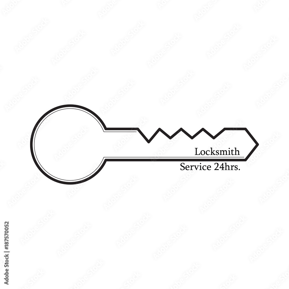 Locksmith Logo Vector