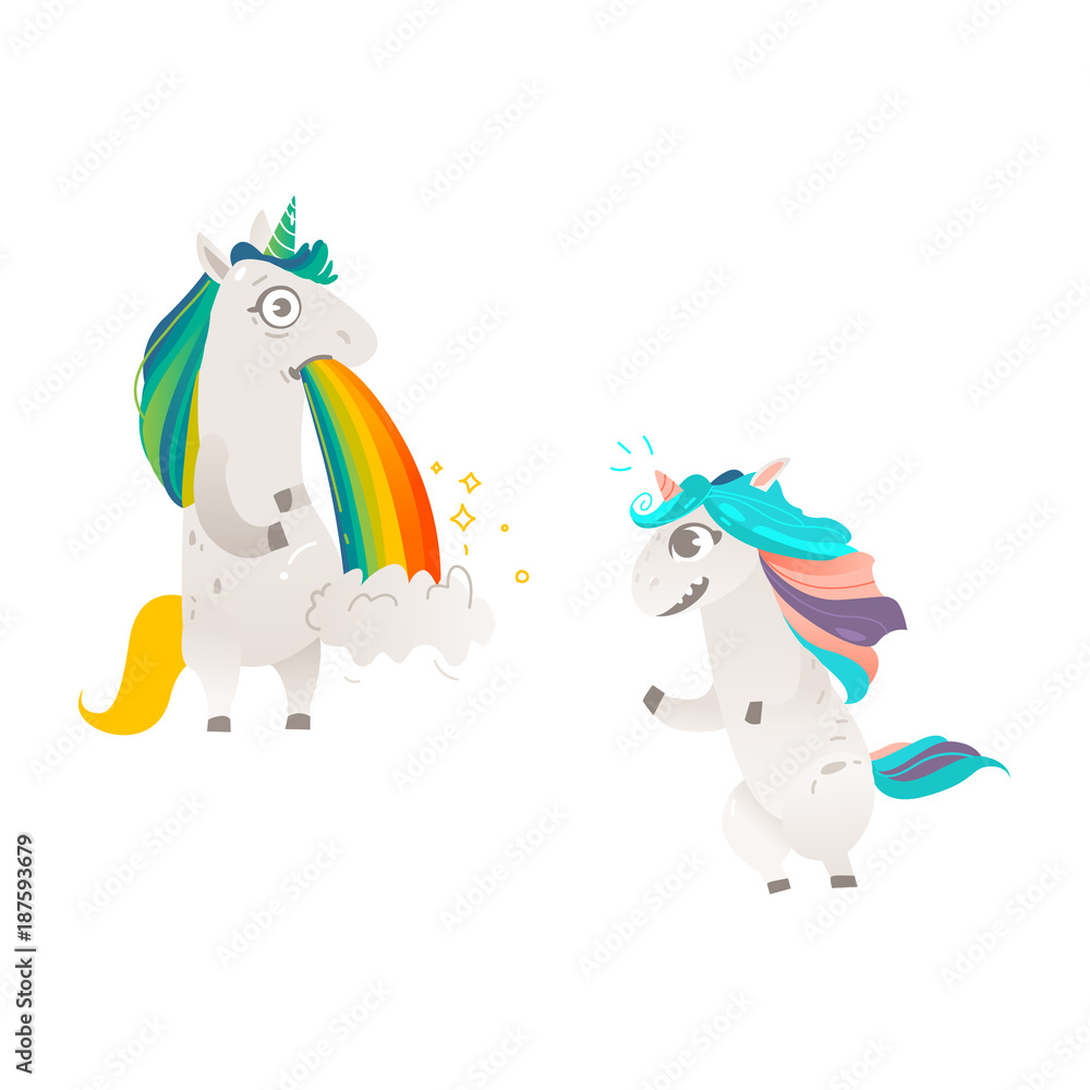 Unicorn Puking Rainbow