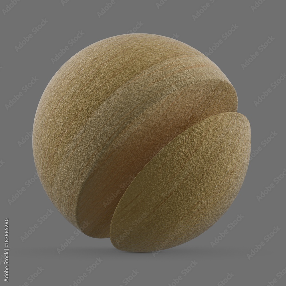 Light, clean wood pulp Stock 3D asset | Adobe Stock