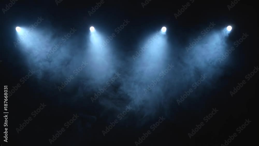 Flow stage of formless smoke swirling against a black background Stock ...