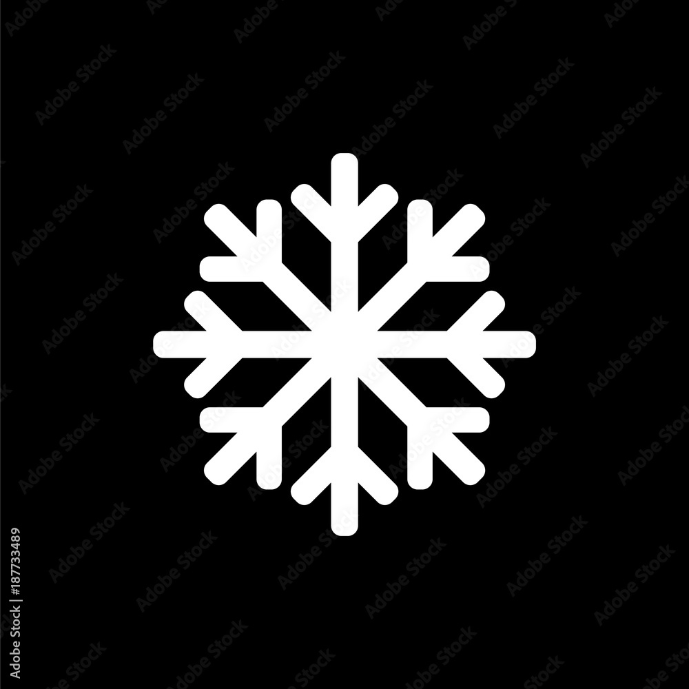Simple Snowflake Icon